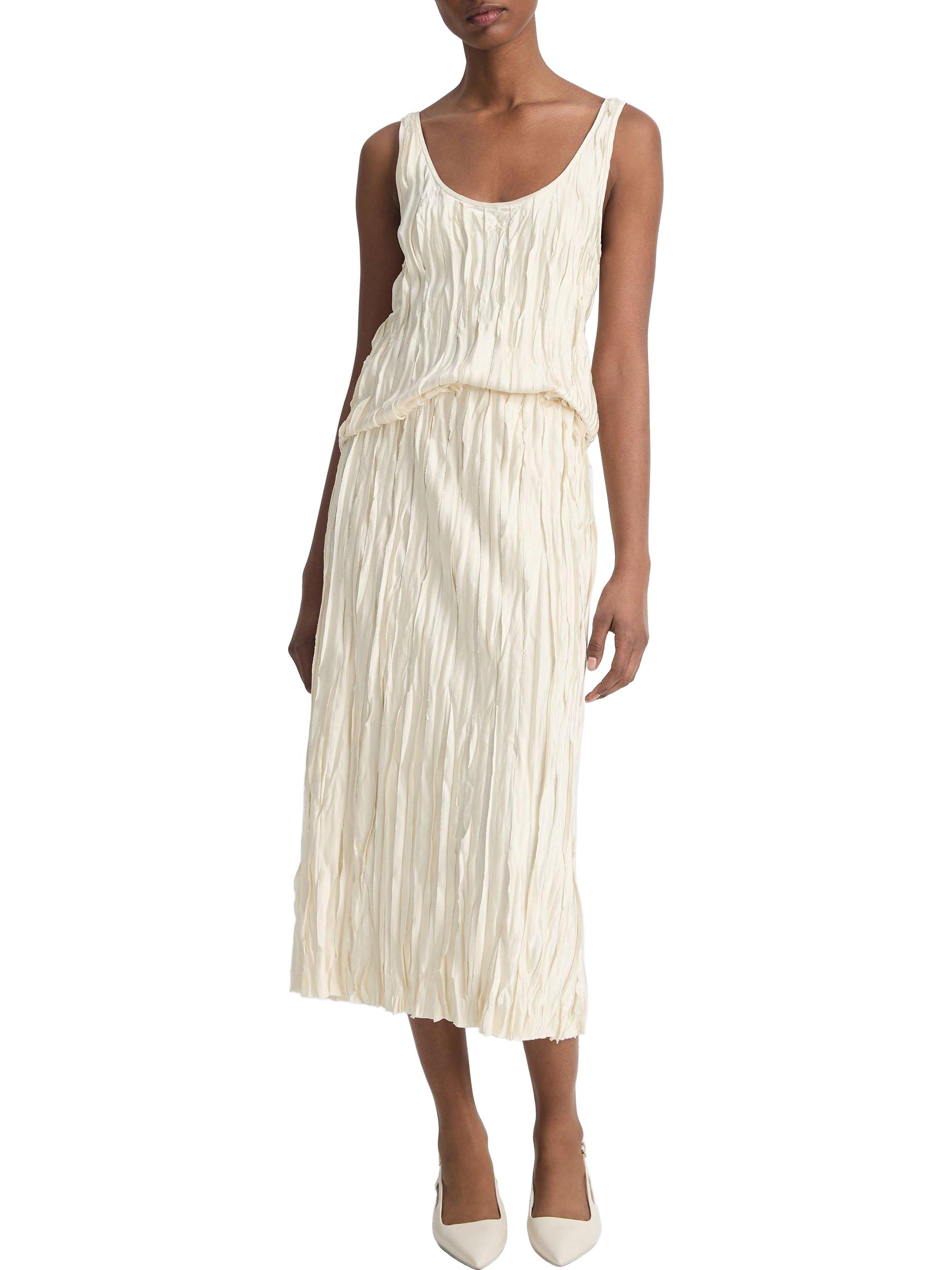 VINCE Vince Satin Midi Skirt